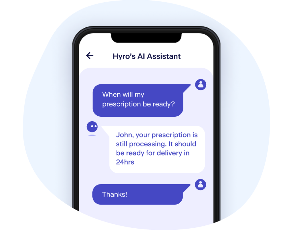 Rx Management Automation with Conversational AI | Hyro